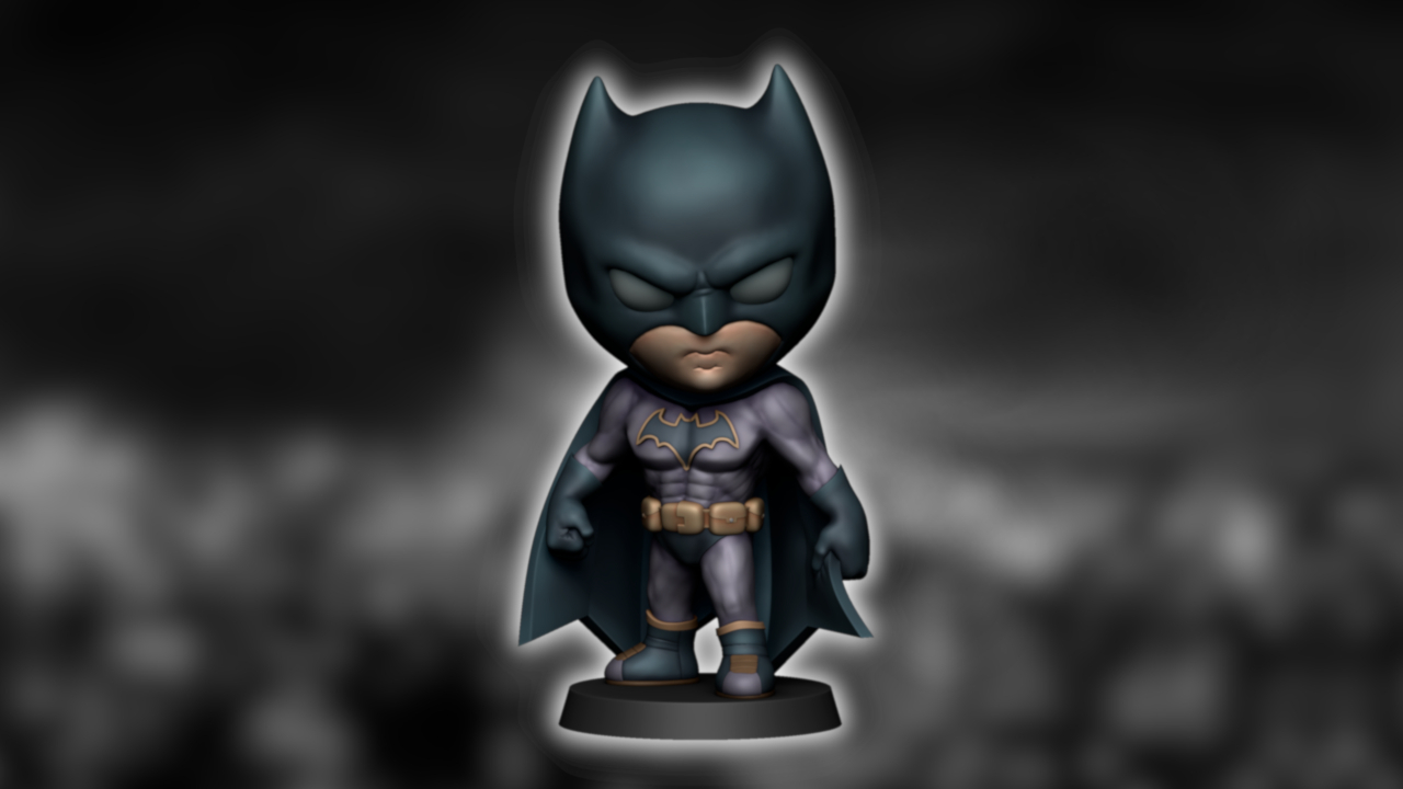 🦸 CHIBI BATMAN・ 3D File for ・Cults