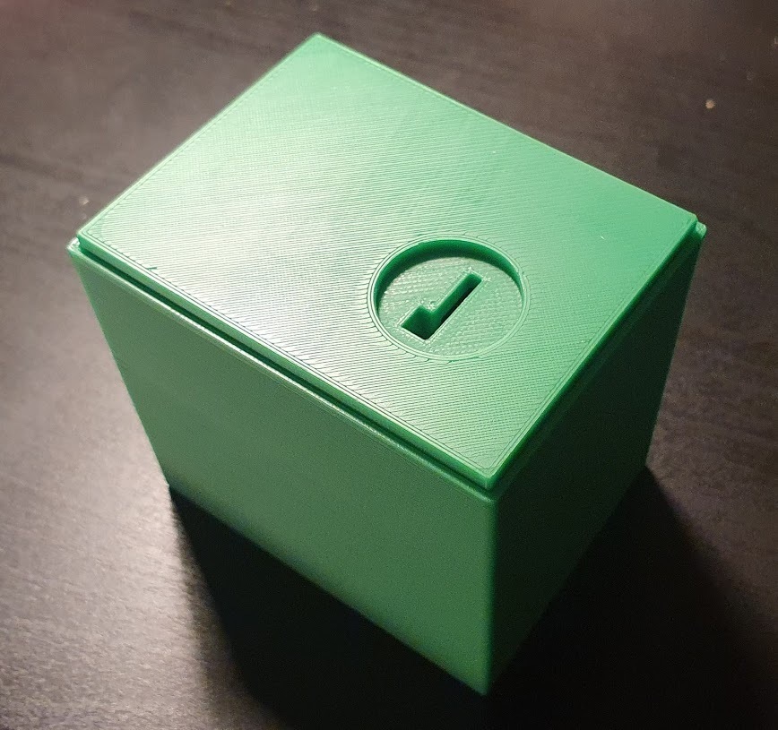 Free STL file Cylinder lock box 🔒 (SCAD)・3D printing template to ...