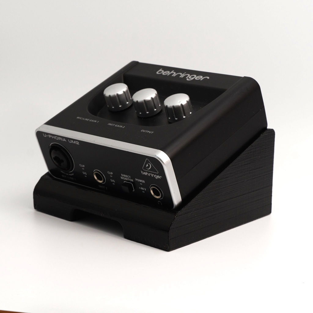 Free STL file BEHRINGER UM2 Stand 🎵 ・3D printing template to download・Cults