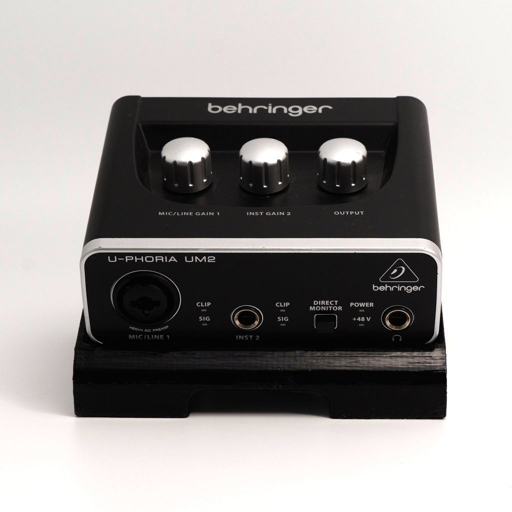 Free STL file BEHRINGER UM2 Stand 🎵 ・3D printing template to download・Cults