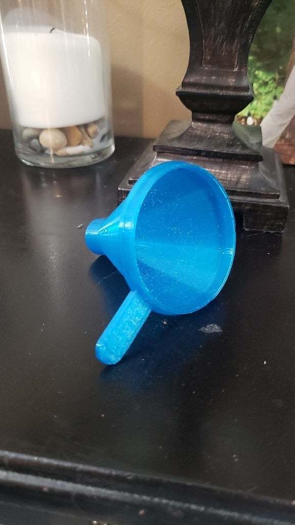 🛢️ Funnel w/ Handle・Free STL File for ・Cults
