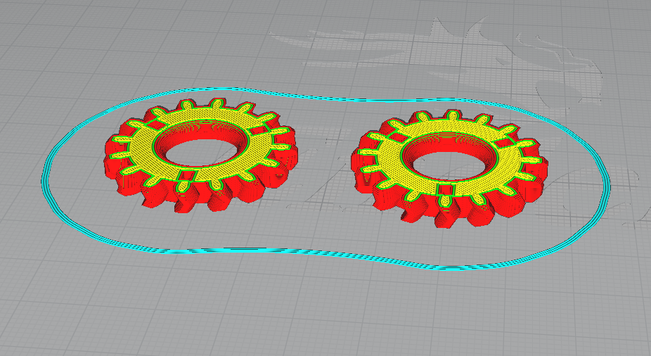 👌 FIDGET SPINNER OF GEARS AND CHAINS・ STL File for ・Cults