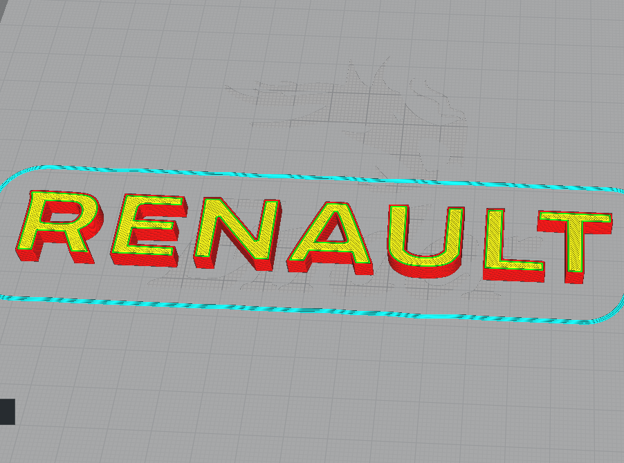 STL file Logo Renault 📛 (GCODE)・3D printing template to download・Cults