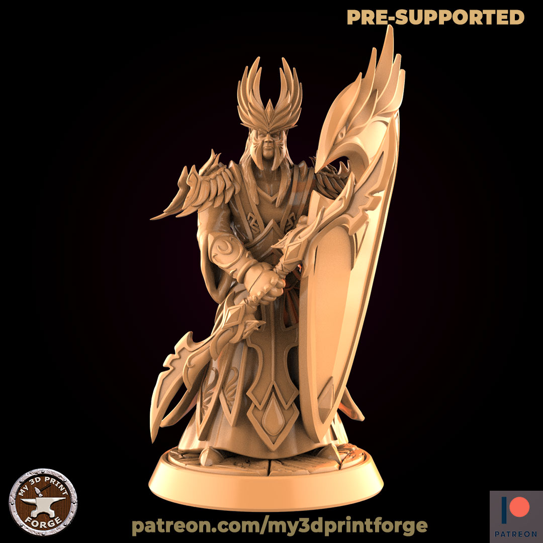 3D file Blood Elves Spellbreakers 🩸 ・3D printable model to download・Cults