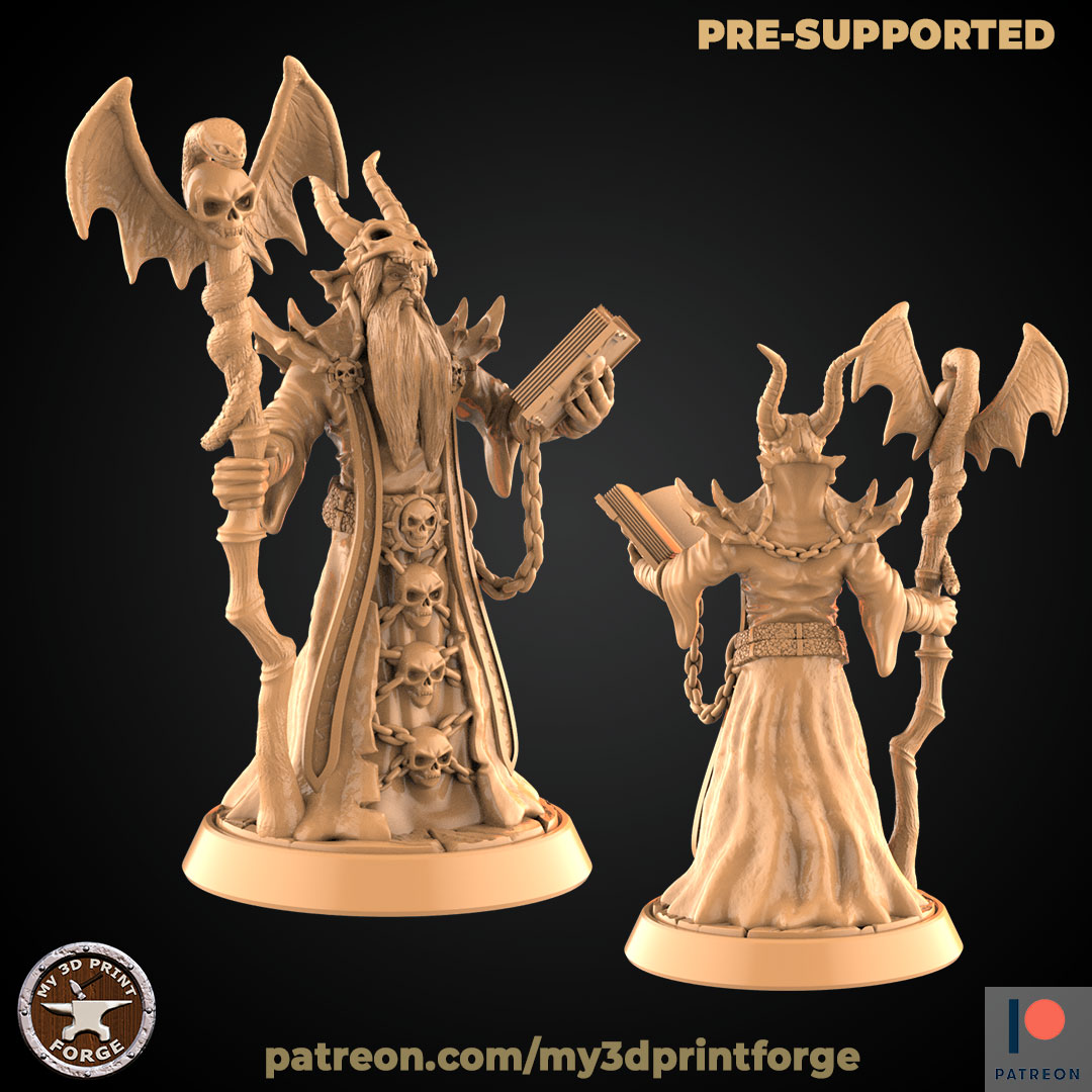 3D file Necromancer 🧙 ・3D printing model to download・Cults
