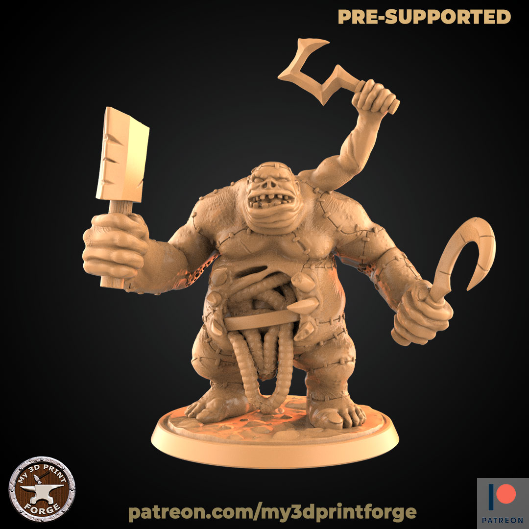 3D file Abomination monster 👹 ・3D printable model to download・Cults