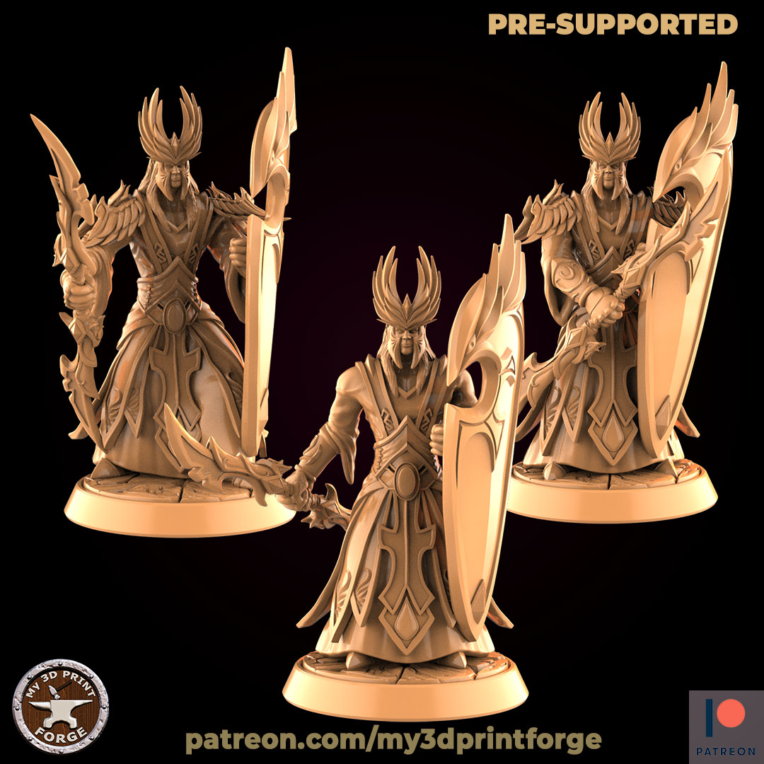 3D file Blood Elves Spellbreakers 🩸 ・3D printable model to download・Cults