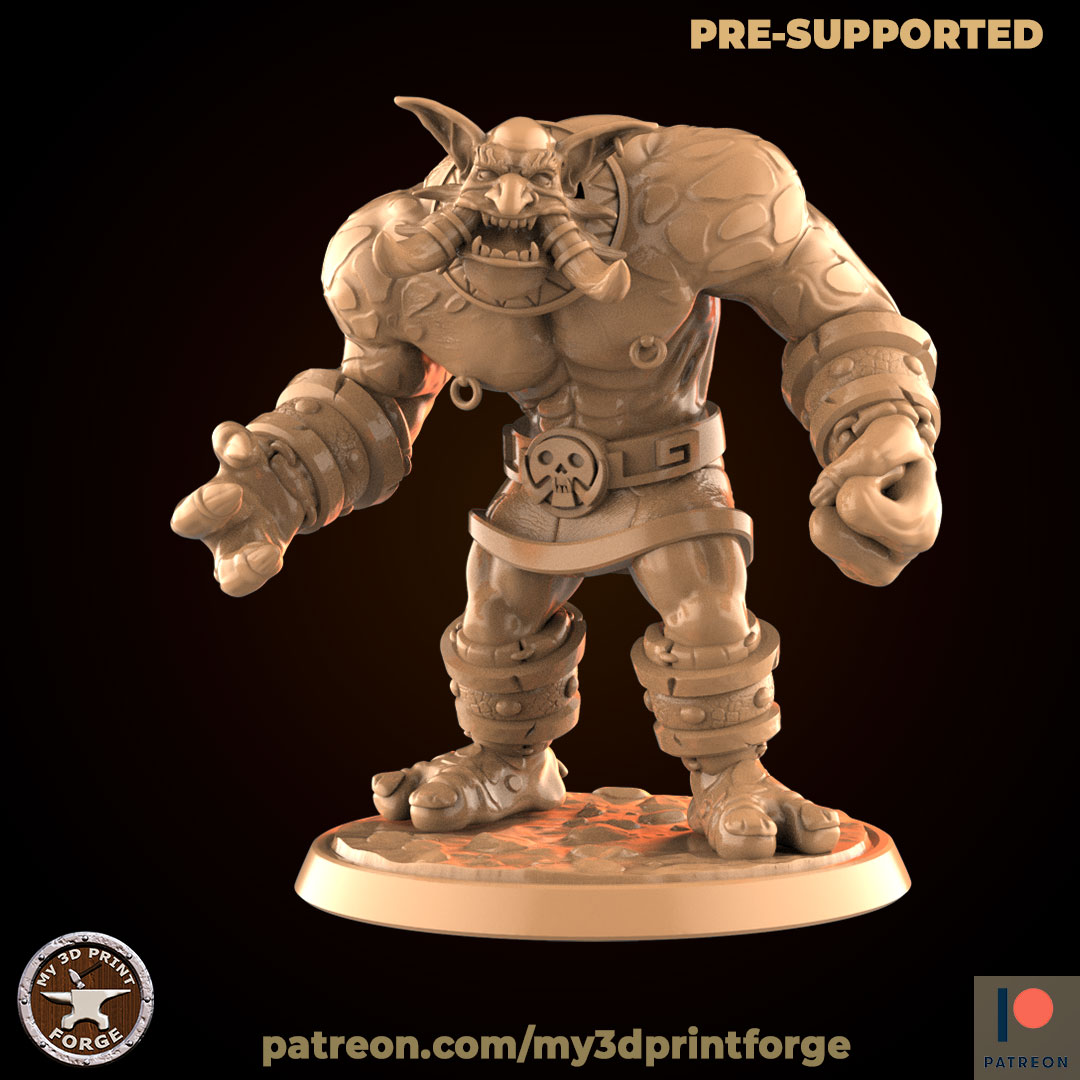 3D file Dire Troll 🧌 ・3D printable model to download・Cults