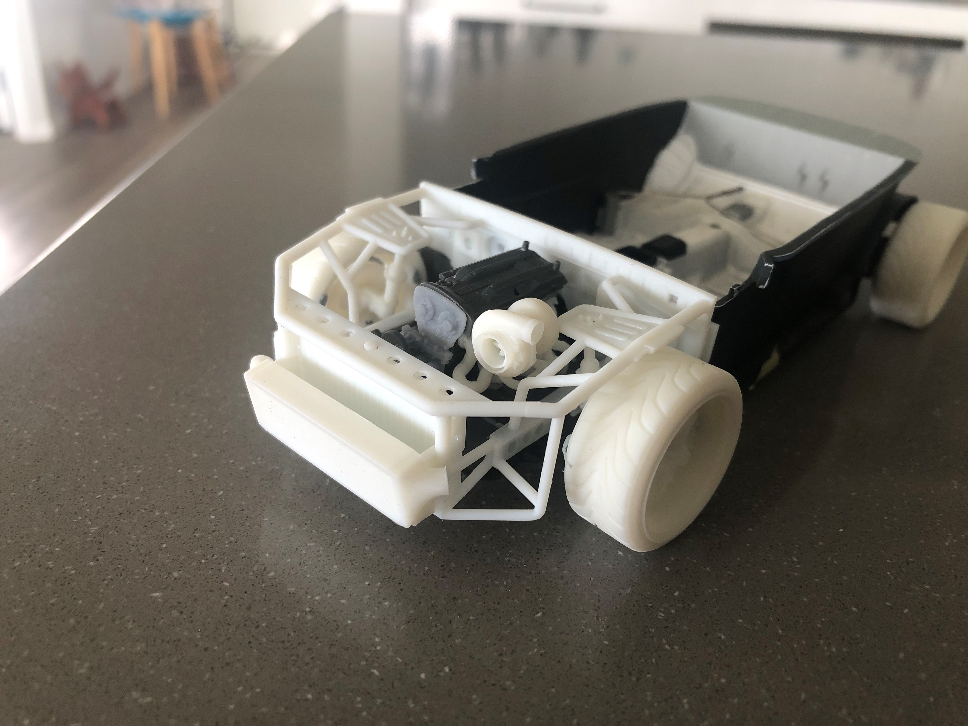 STL file 1/24 R32 GTR Tubular Front End 🔚 ・3D printing model to ...