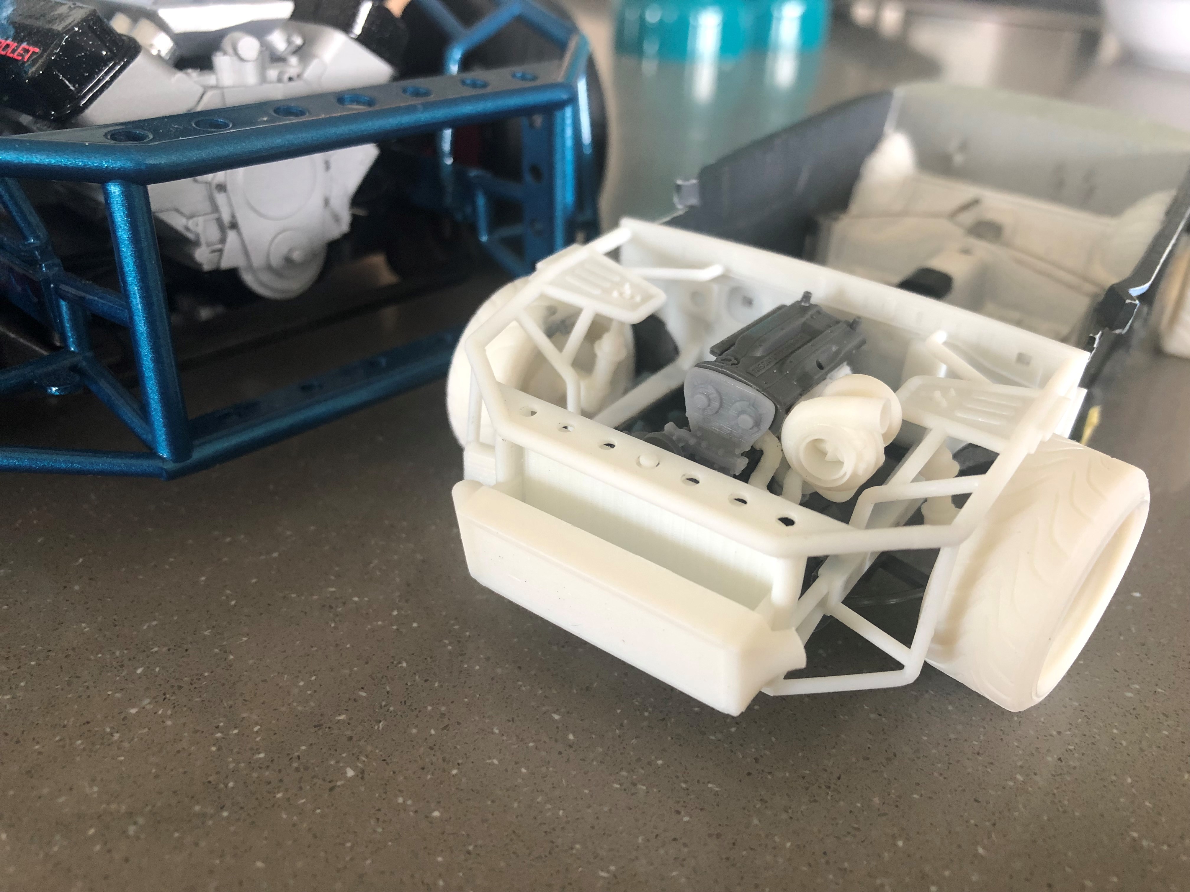 STL file 1/24 R32 GTR Tubular Front End 🔚 ・3D printing model to ...