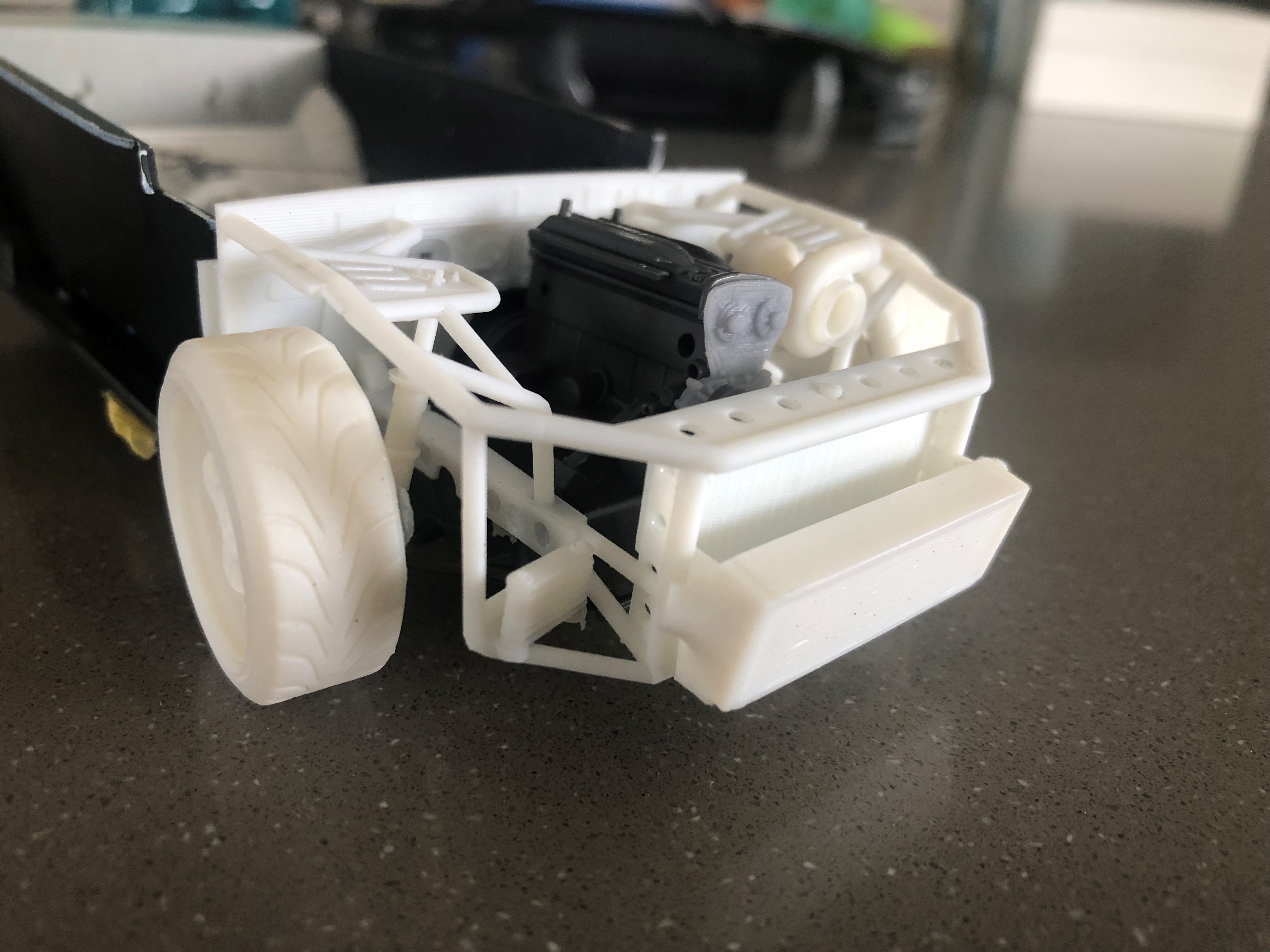 STL file 1/24 R32 GTR Tubular Front End 🔚 ・3D printing model to ...