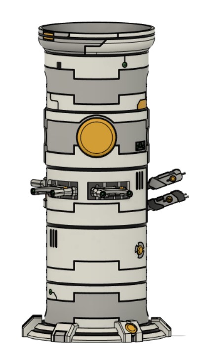 🏗️ Greater Good Tower Stacks・ STL File for 3D printing・Cults