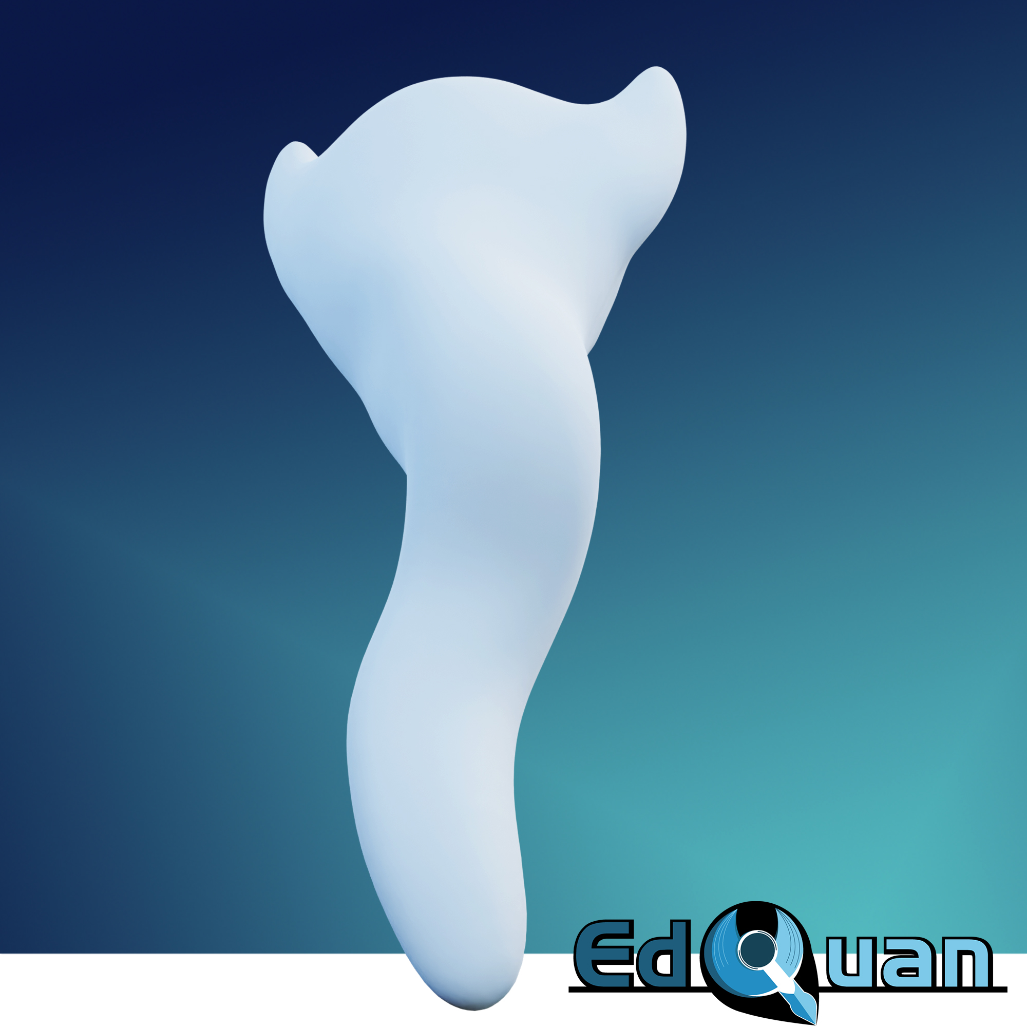 STL file Ghost keychain 👻 (OBJ)・3D printing model to download・Cults