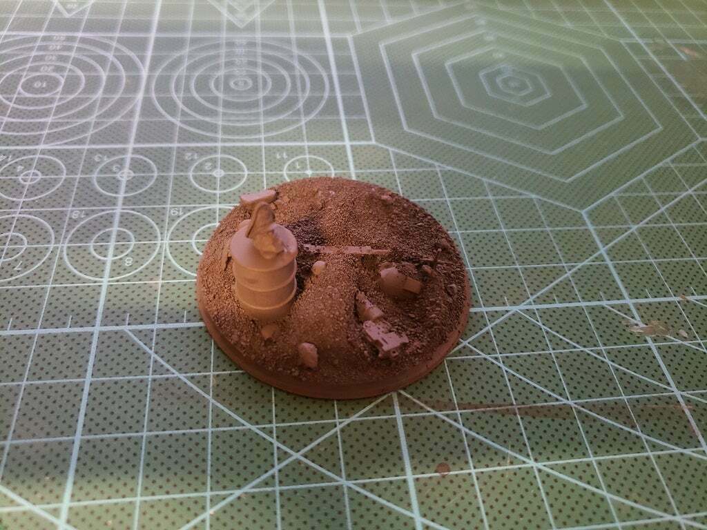 🎲 Base by 40k, 50mm・Free STL File for ・Cults
