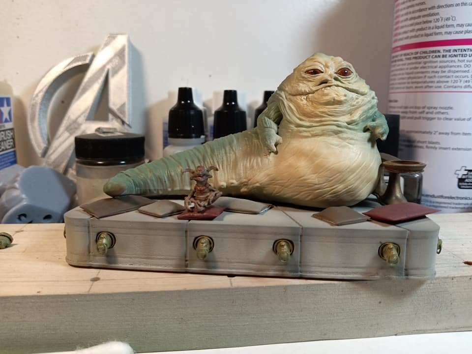 Impresión 3D Jabba the Hutt (Pequeño y de tamaño real) • Hecho con una ...