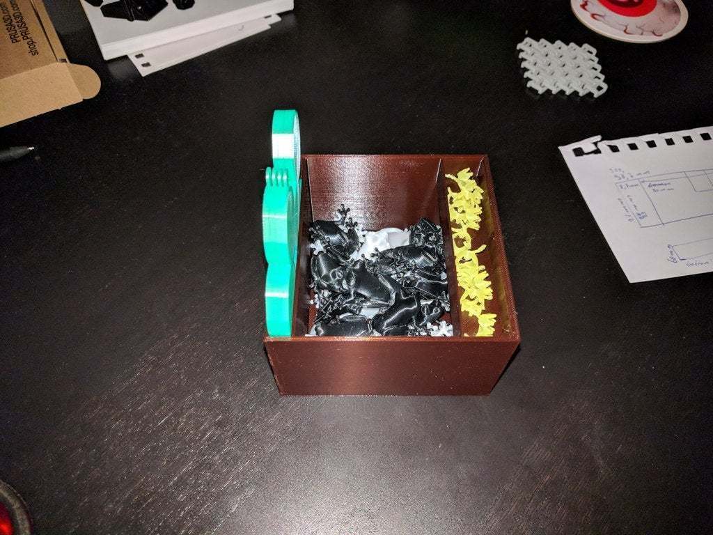 🐸 Frog Checkers Box・Free STL File for ・Cults