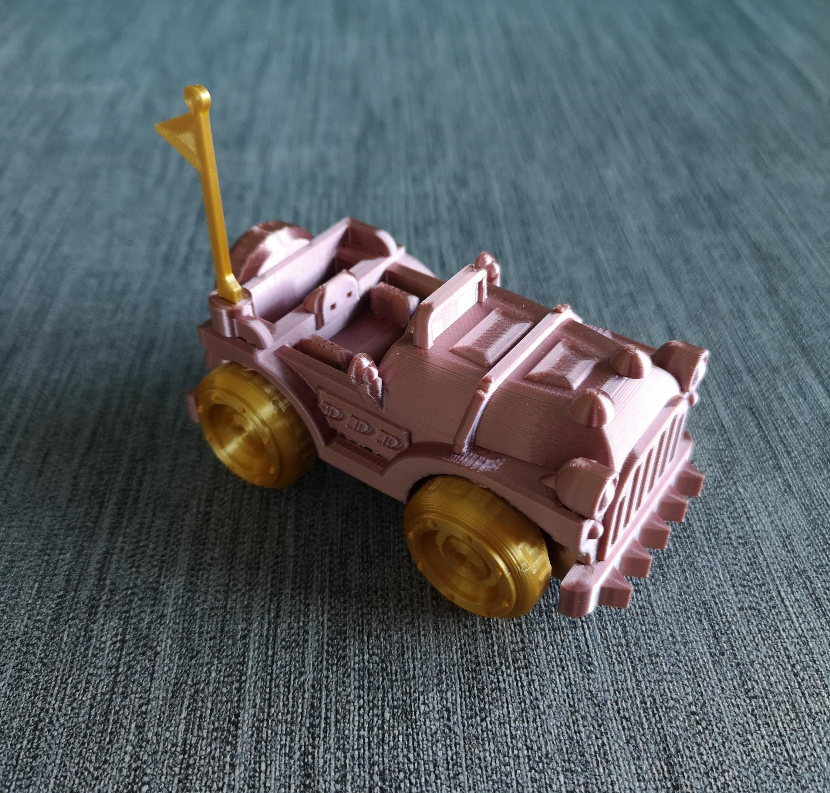 Free STL file FLIX Jeep - NO SUPPORTS / Easy print (Bots not included ...