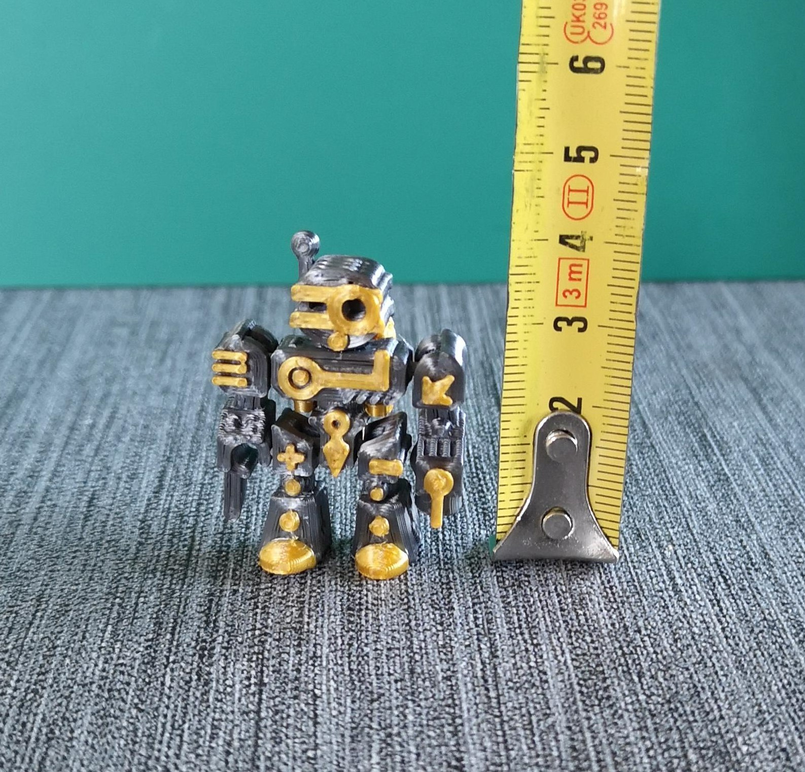 🥷 FLIX - The Microbot - NO SUPPORTS / Print in place / Easy print!・ STL ...
