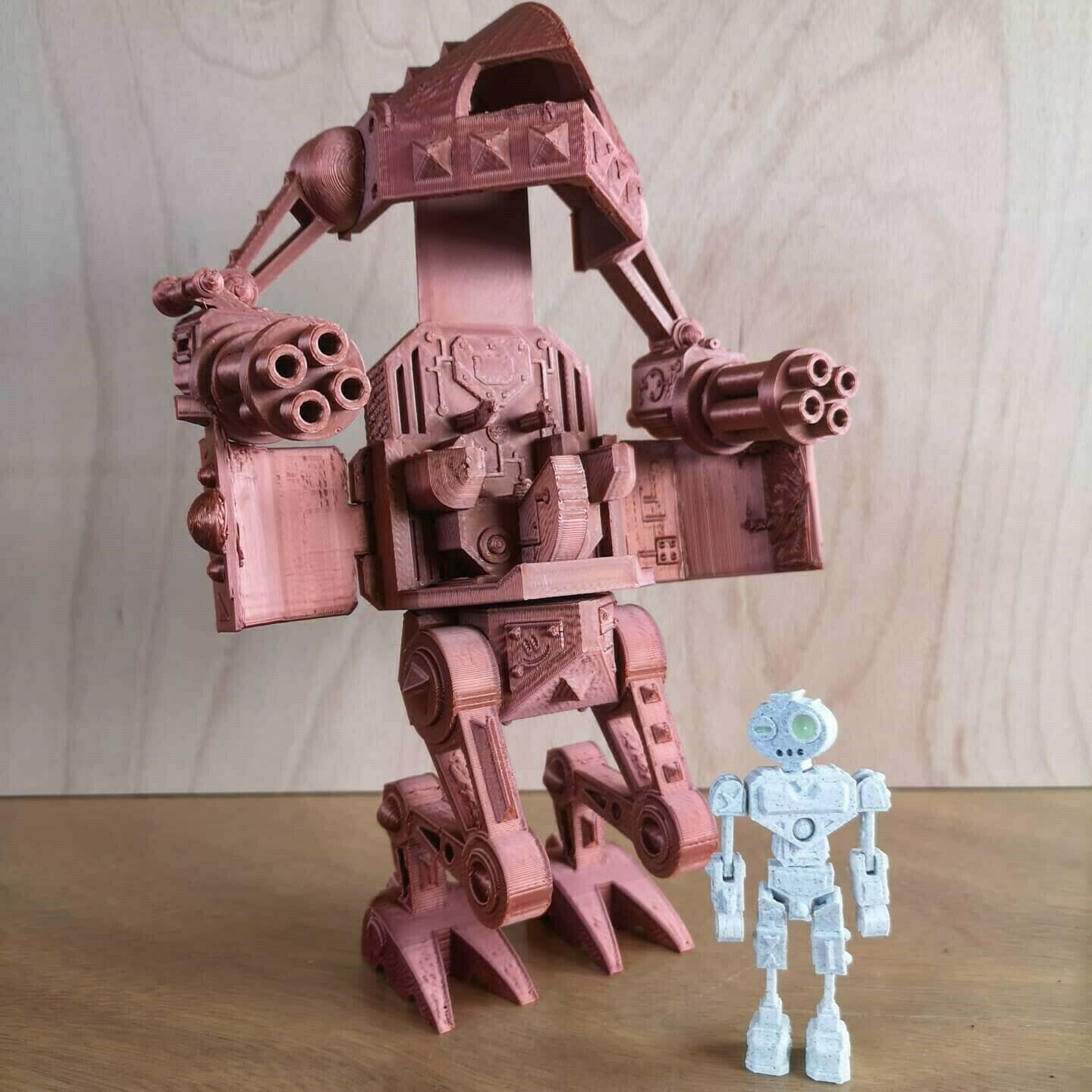 Stl File Meckabot Minibot Print In Place No Supports Easy Print 🤖