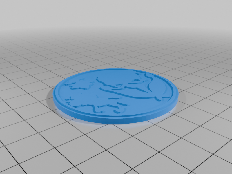 🐉 Pokemon Go Community Day #108 coin - Flabébé・Free 3D File for ・Cults