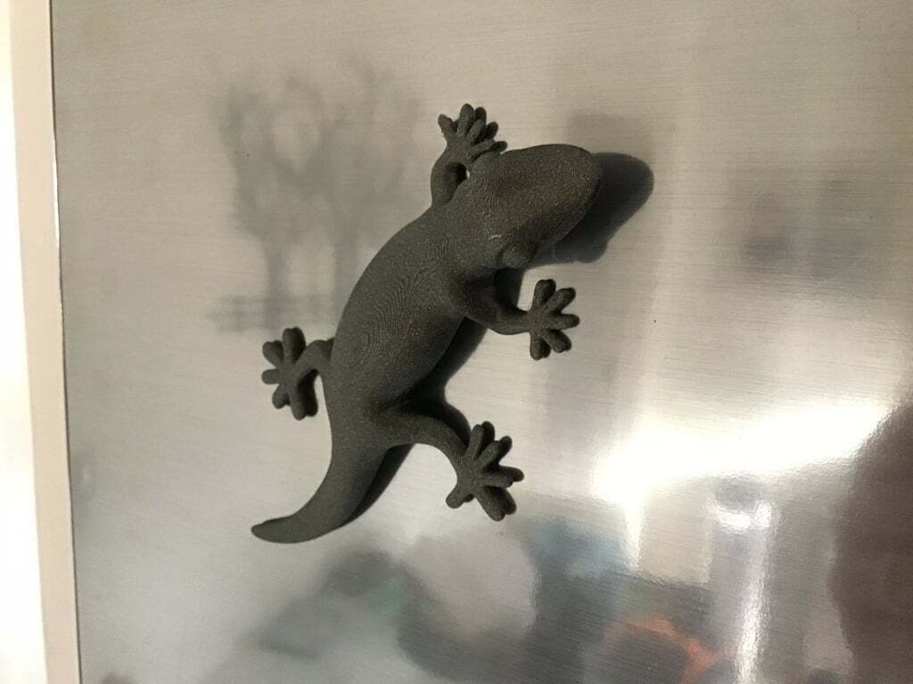 3D print Gecko Fridge Magnet・Cults