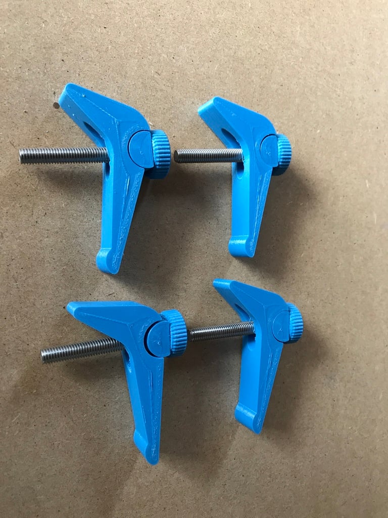 3D printable Clamps M8 for R-CNC・Cults