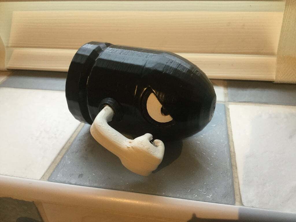 3D printable Bullet Bill・Cults