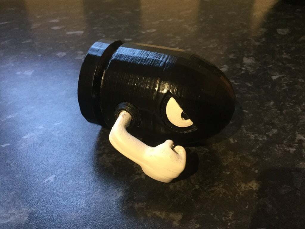 3D printable Bullet Bill・Cults