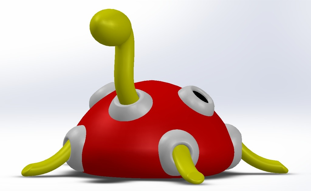 3D file Shuckle - Bug/Rock Pokemon 🐉 ・Design to download and 3D print・Cults