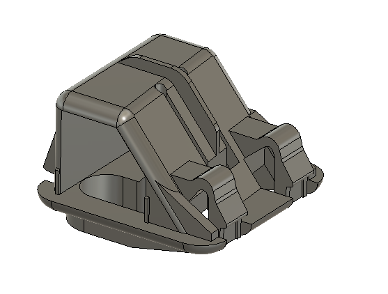 STL file Car Hood Bonnet Support Rod Stay Clip Bracket for SEAT IBIZA ...