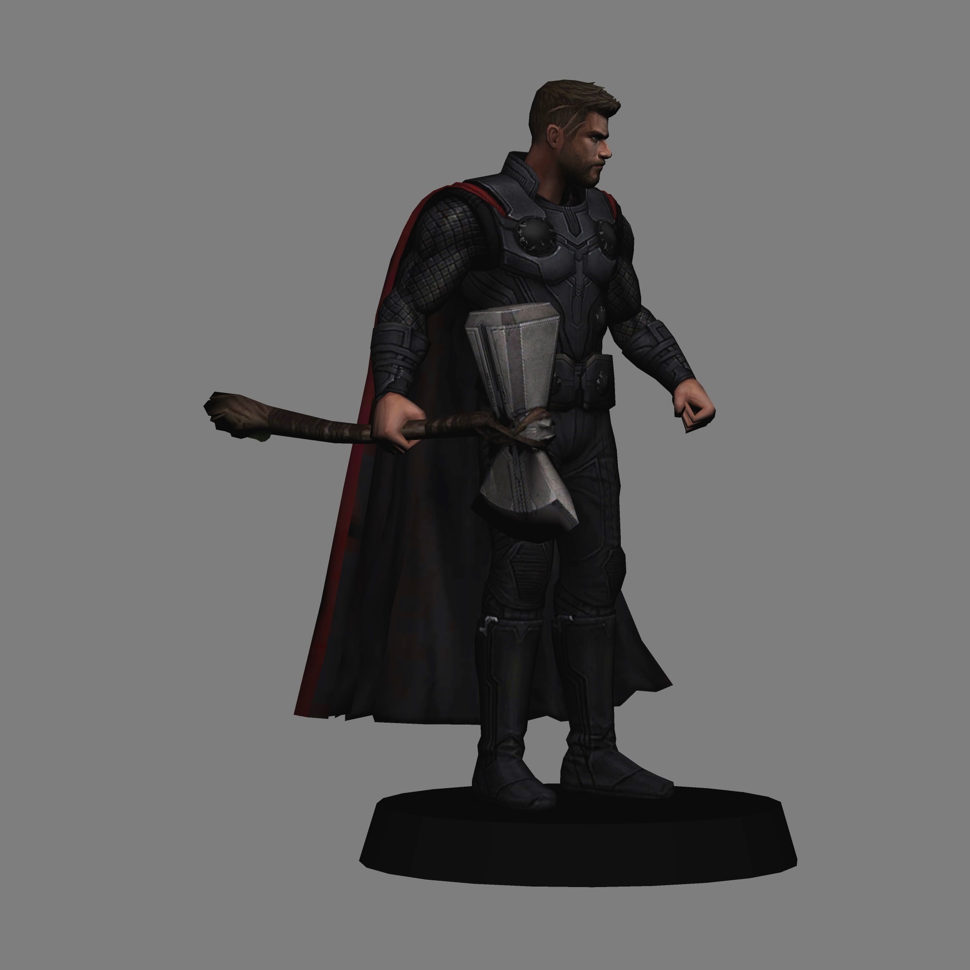 🦸 Thor - Avengers Infinity War LOW POLYGONS AND NEW EDITION・ STL File ...