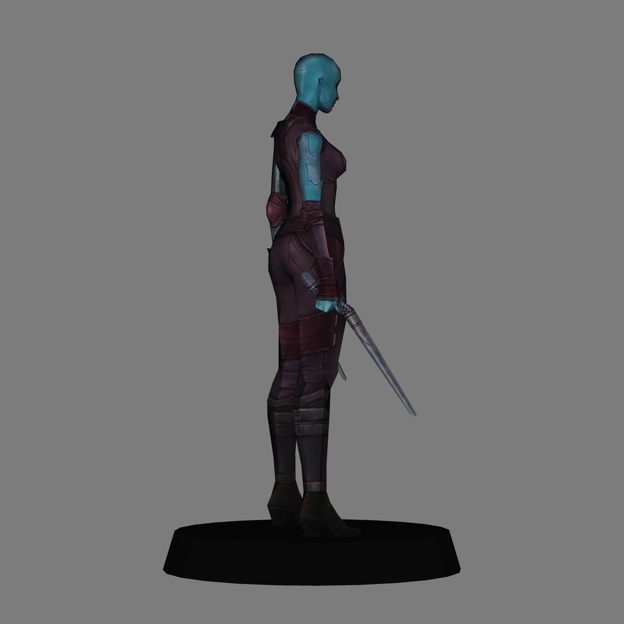 🆕 Nebula - Guardians of the Galaxy LOW POLYGONS AND NEW EDITION・ STL ...