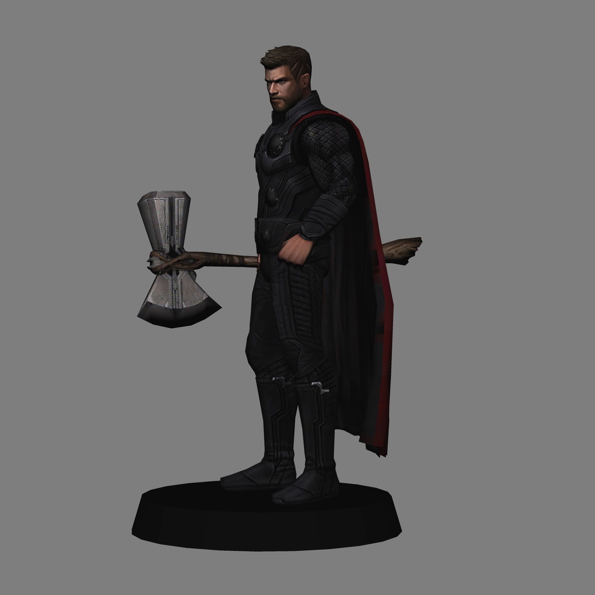 🦸 Thor - Avengers Infinity War LOW POLYGONS AND NEW EDITION・ STL File ...