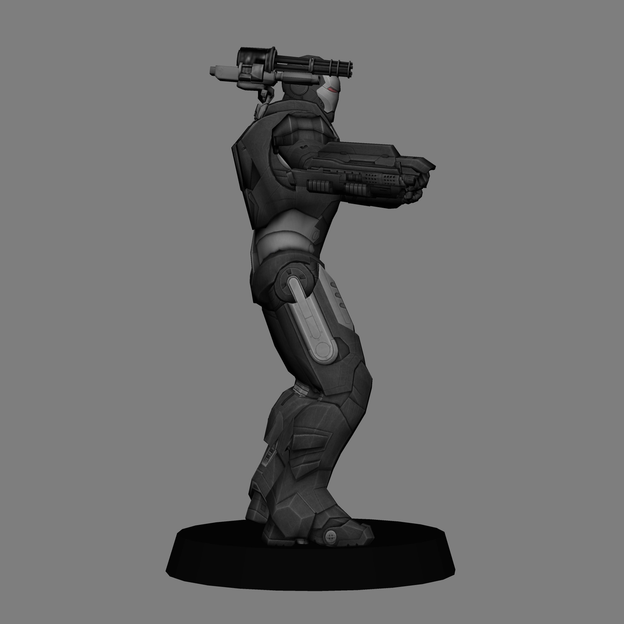 STL file WarMachine Mk1 - Ironman 2 LOW POLYGONS AND NEW EDITION 🆕 ・3D ...