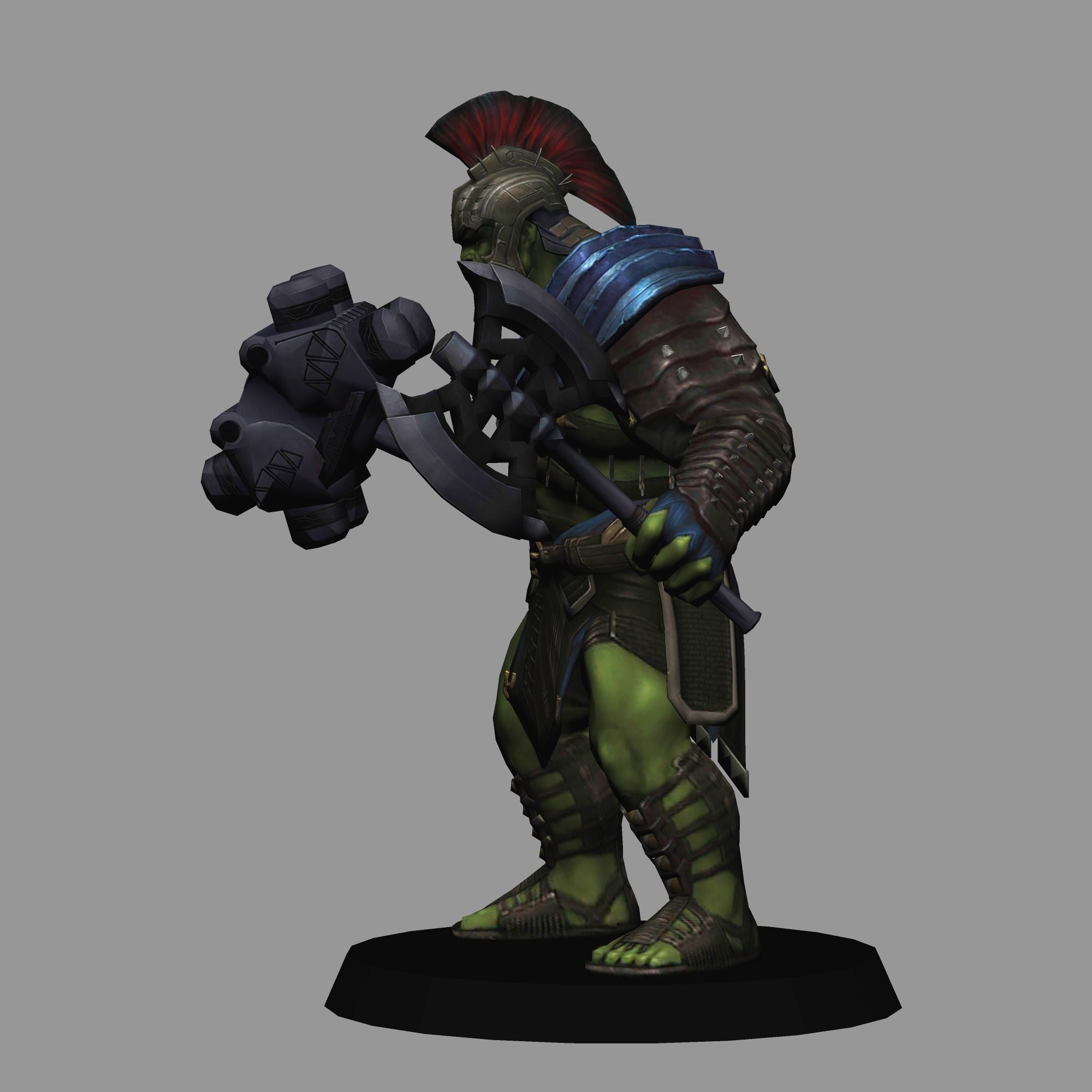 🆕 Gladiator Hulk - Thor Ragnarok LOW POLYGONS AND NEW EDITION・ STL File ...
