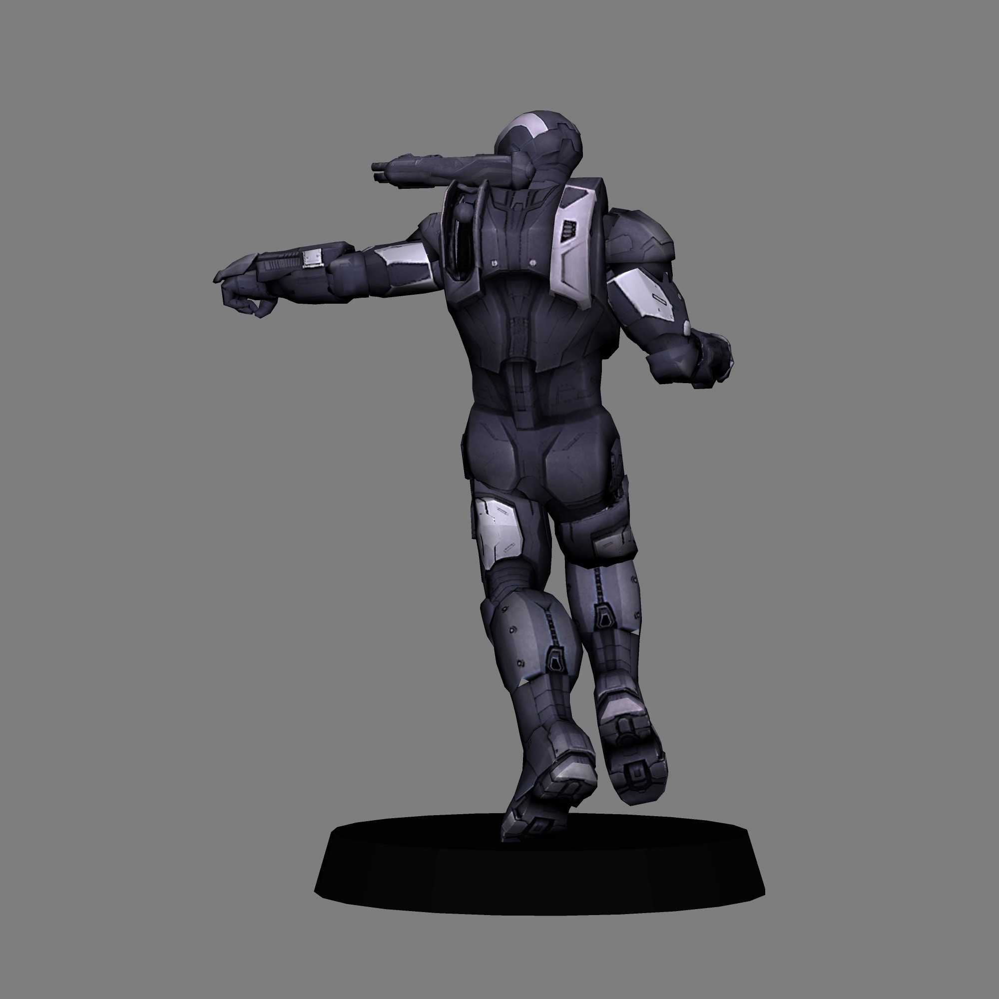 🆕 Warmachine Mk3 - Captain America Civil War LOW POLYGONS AND NEW ...