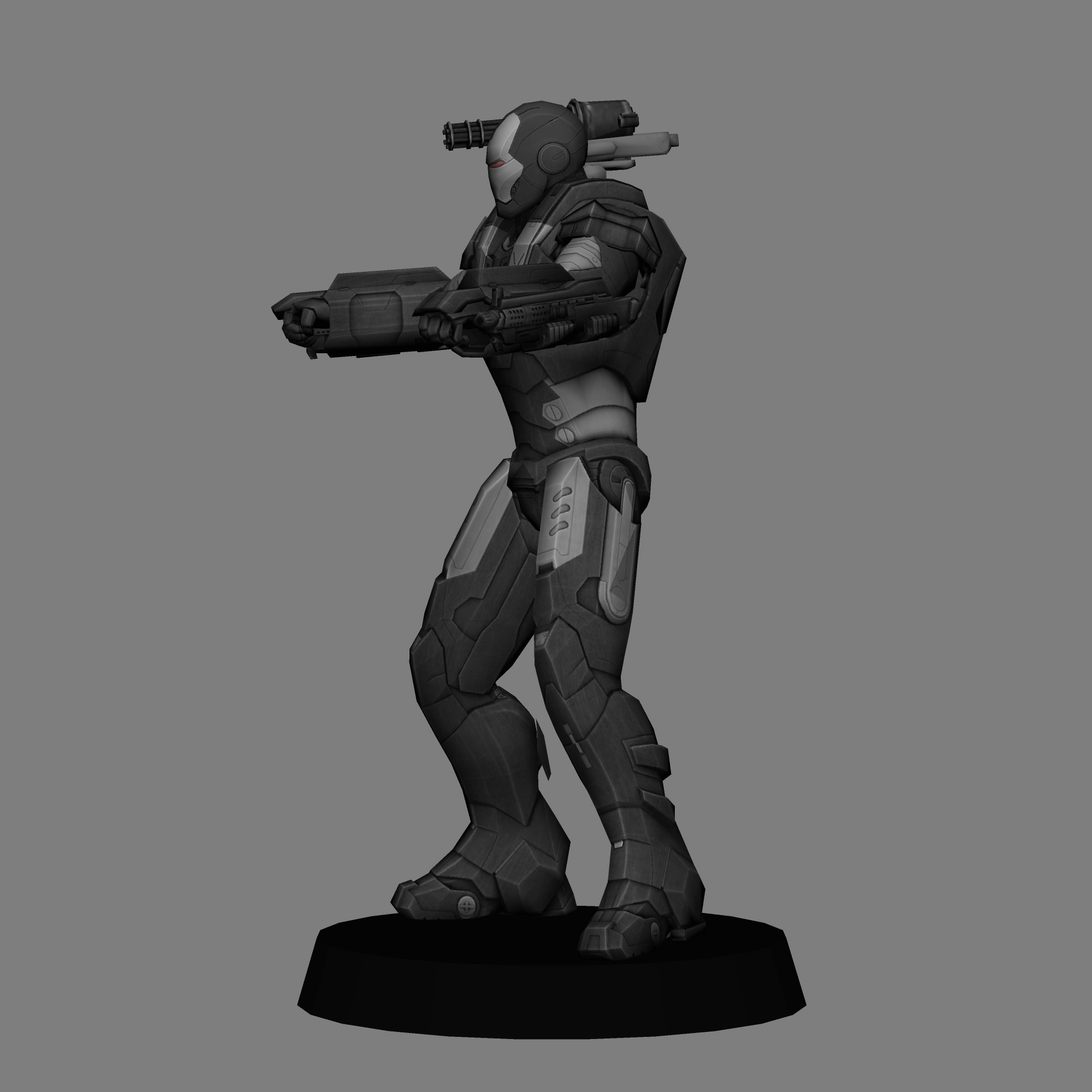 STL file WarMachine Mk1 - Ironman 2 LOW POLYGONS AND NEW EDITION 🆕 ・3D ...