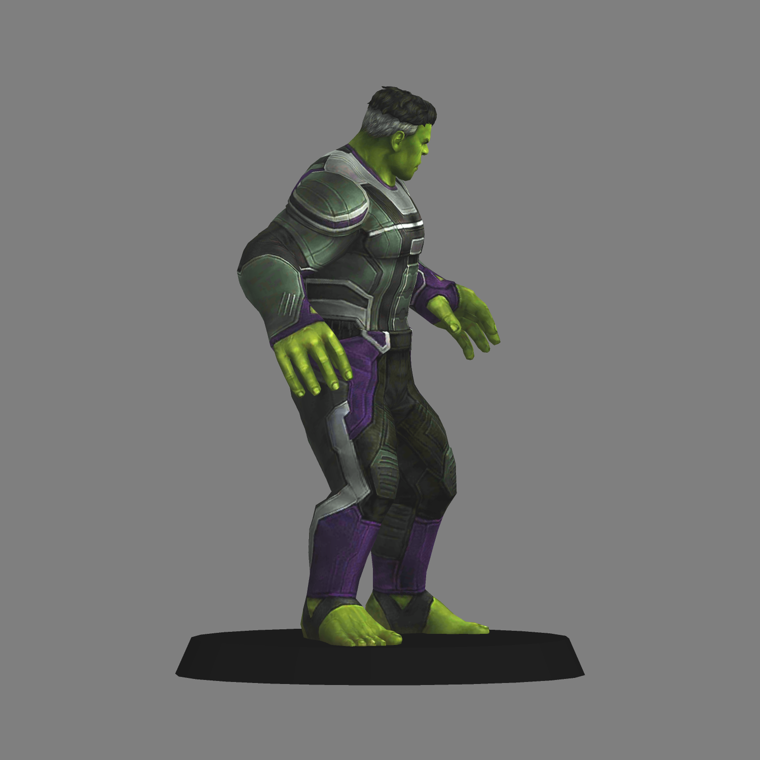 STL file Hulk - Smart Hulk - Avengers Endgame LOW POLYGONS AND NEW ...