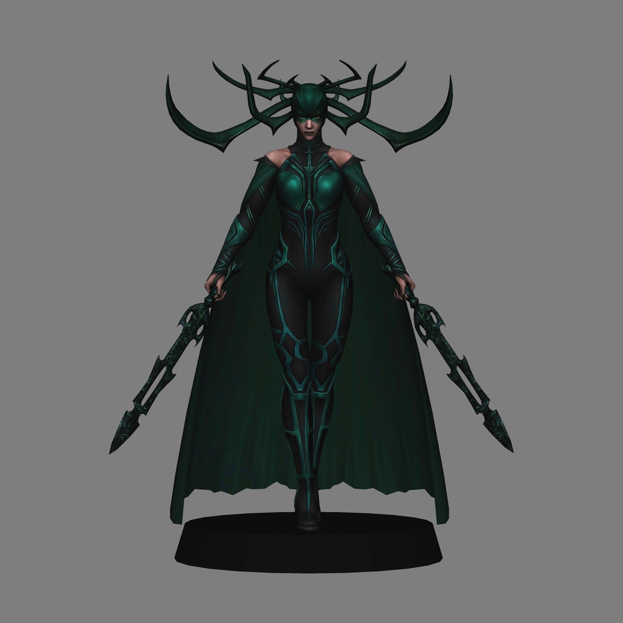 STL file Hela - Thor Ragnarok LOW POLYGONS AND NEW EDITION 🆕 ・3D ...