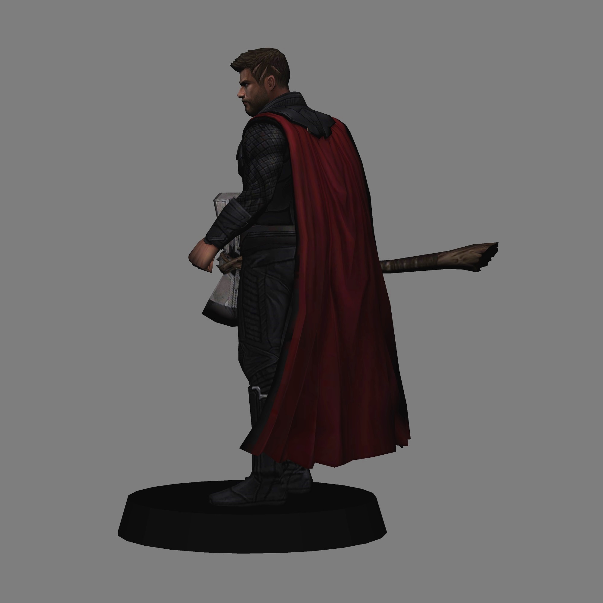 🦸 Thor - Avengers Infinity War LOW POLYGONS AND NEW EDITION・ STL File ...