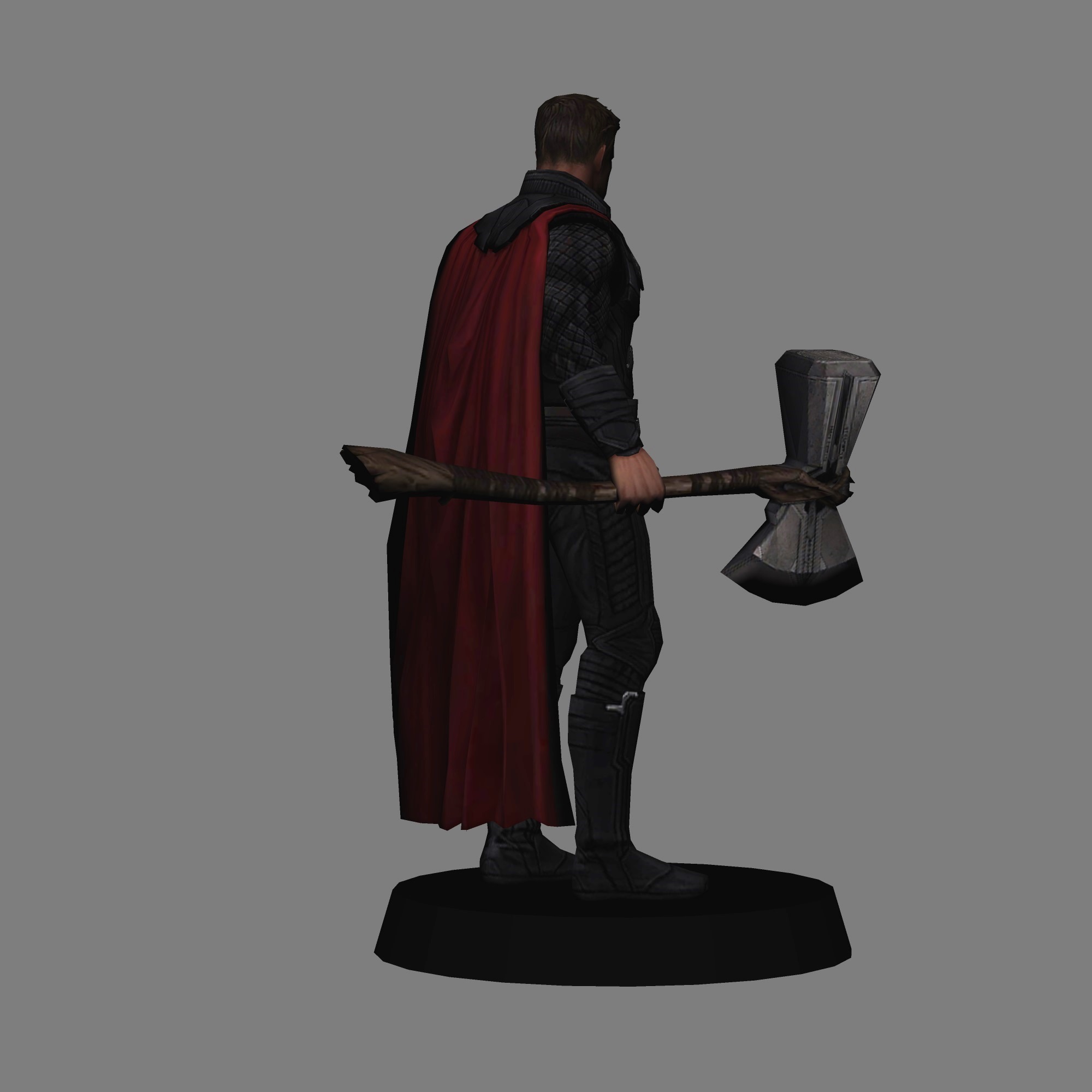 🦸 Thor - Avengers Infinity War LOW POLYGONS AND NEW EDITION・ STL File ...