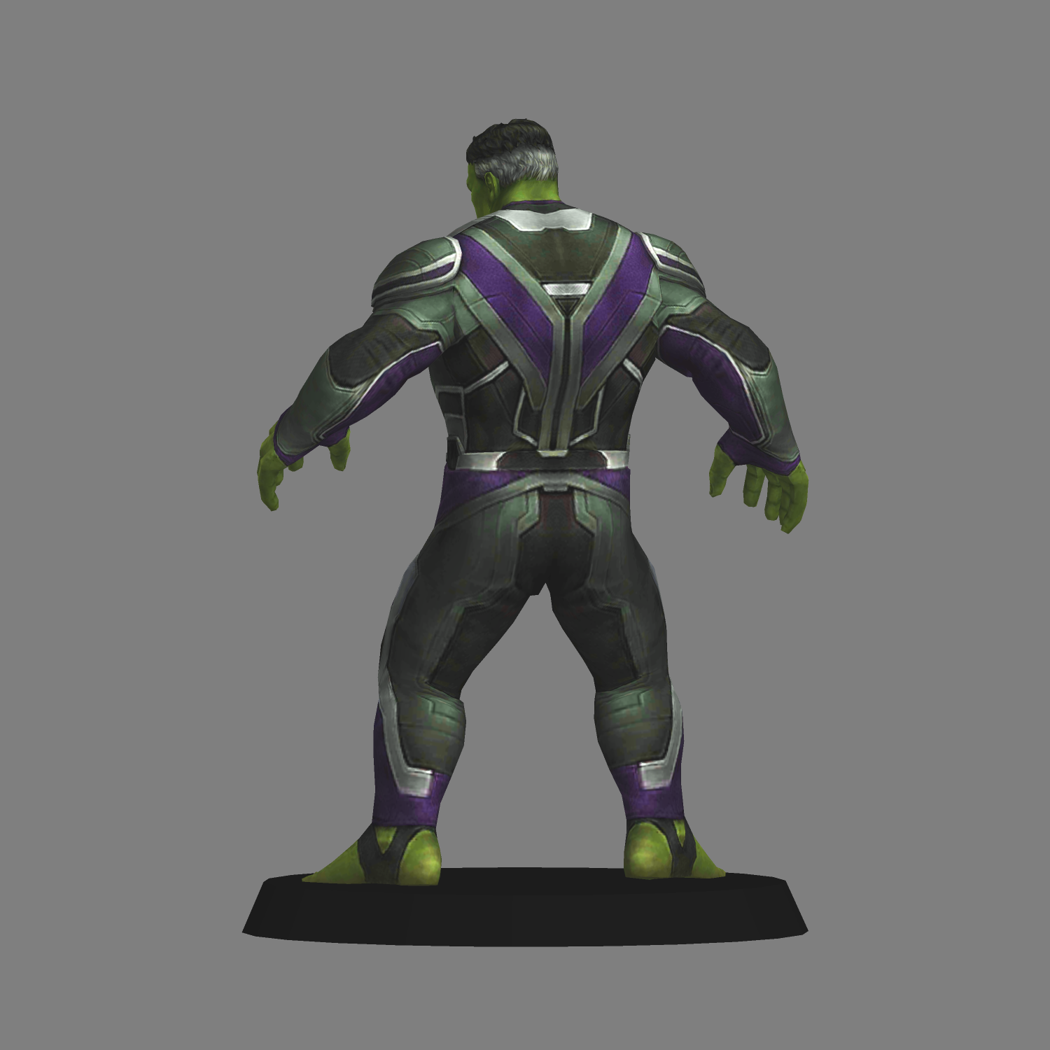 STL file Hulk - Smart Hulk - Avengers Endgame LOW POLYGONS AND NEW ...
