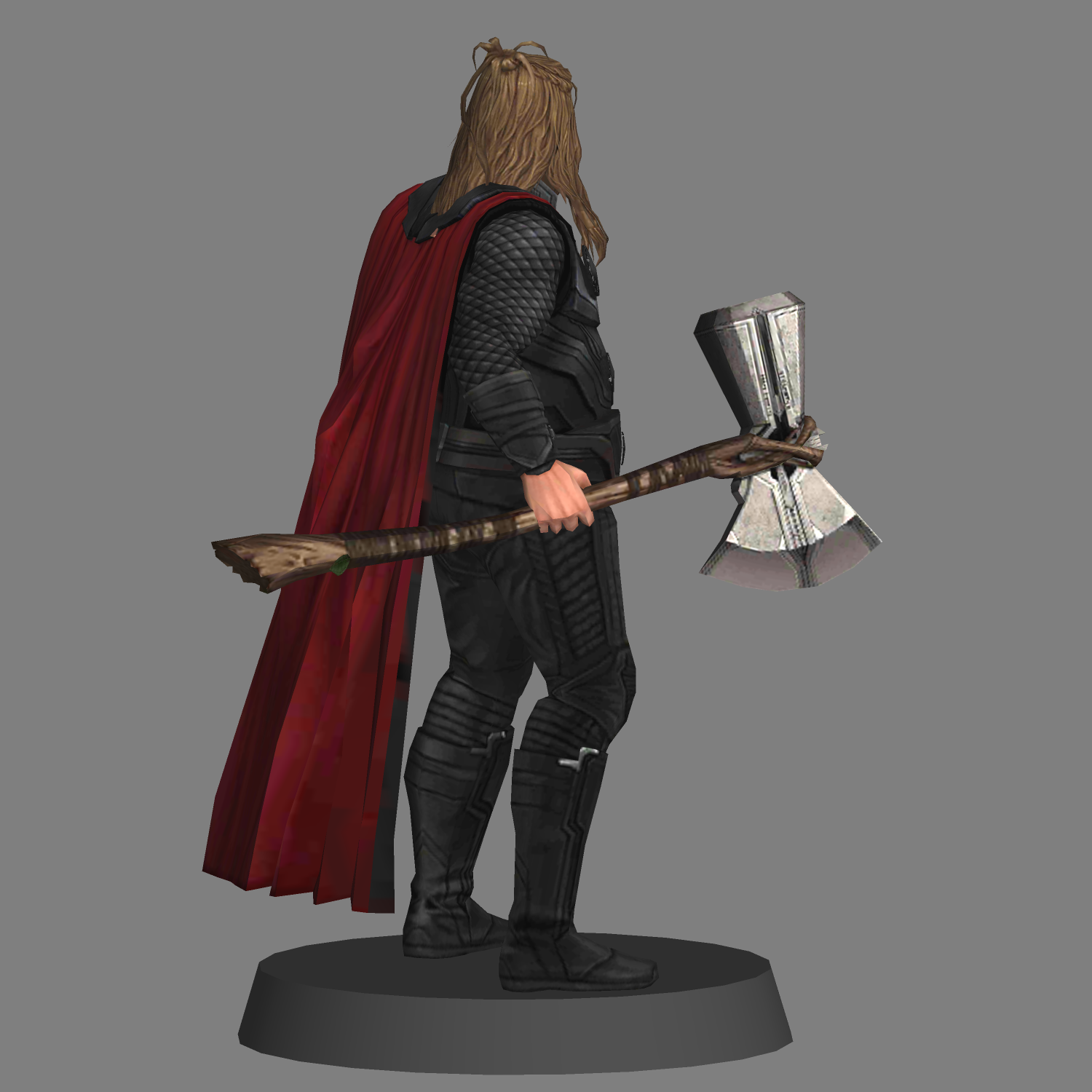 STL file Thor - Avengers Endgame LOW POLYGONS AND NEW EDITION 🦸 ・3D ...