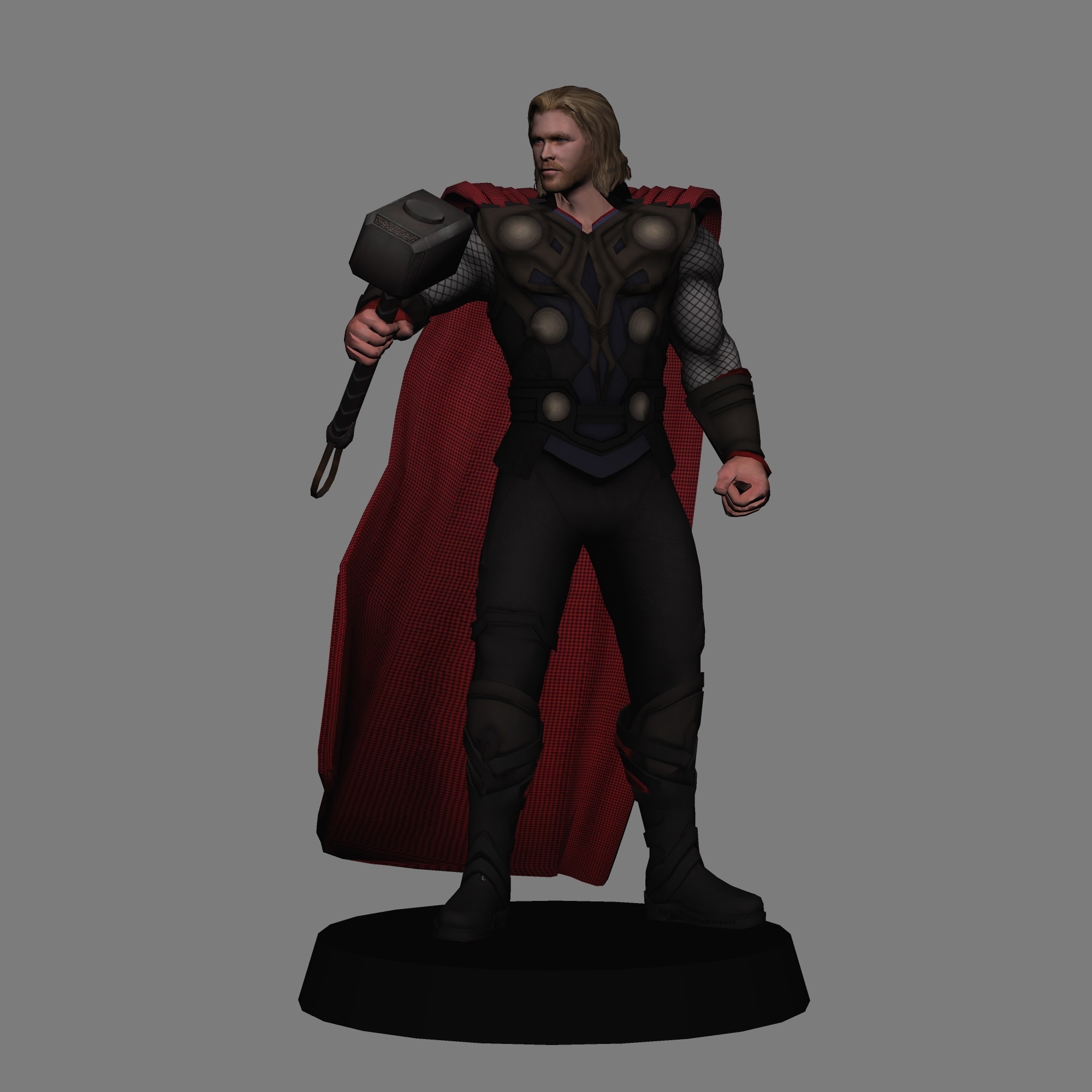 🎬 Thor - Thor Movie LOW POLYGONS AND NEW EDITION・ STL File for 3D ...