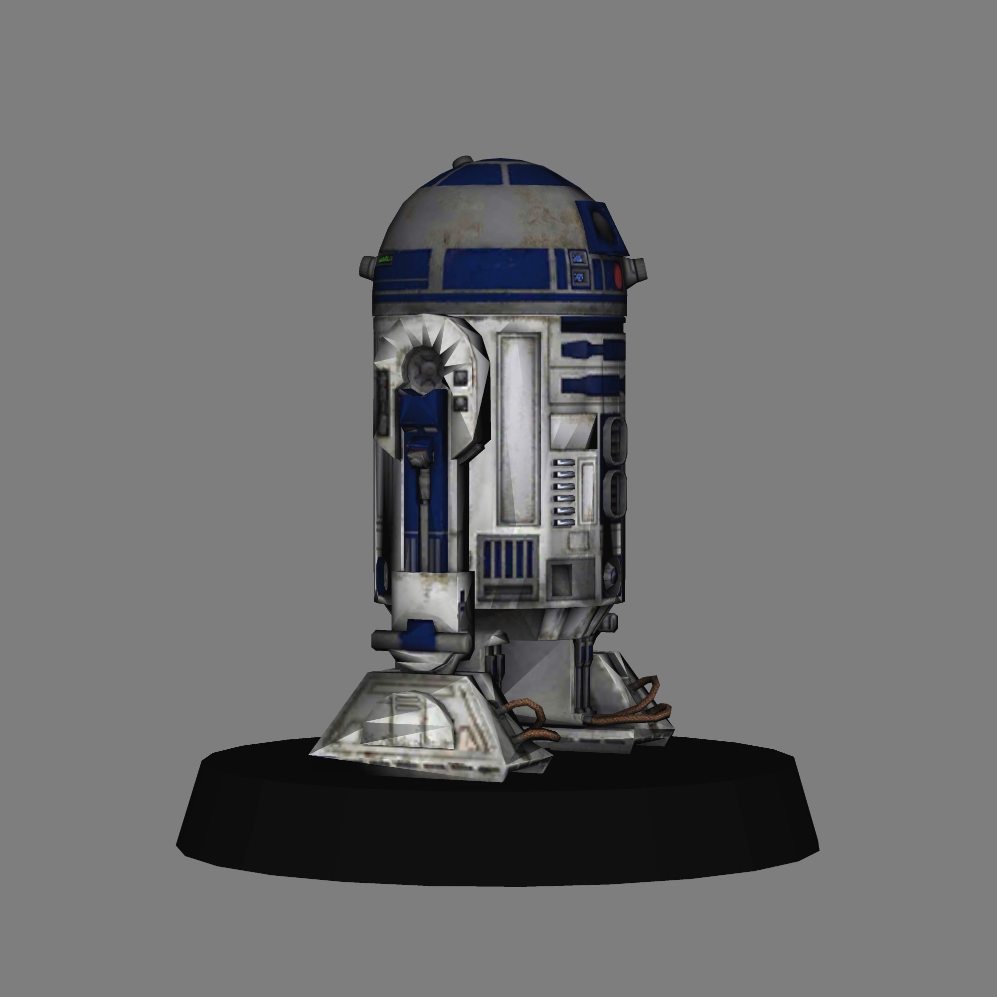 🤖 R2-D2 - Starwars LOW POLY 3D PRINT・ STL File for ・Cults