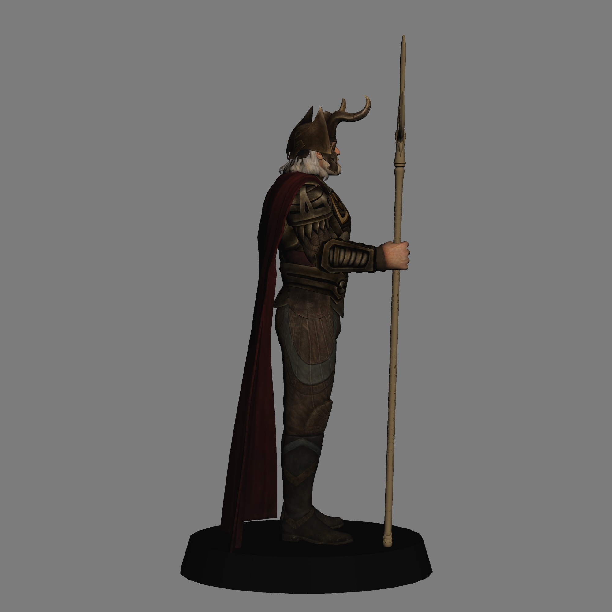 🎬 Odin - Thor Movie LOW POLYGONS AND NEW EDITION・ STL File for 3D ...