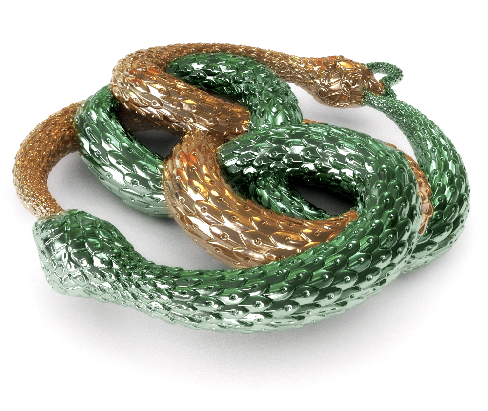 🆓 Auryn Medallion - Print Ready - FREE・Free 3D File for ・Cults