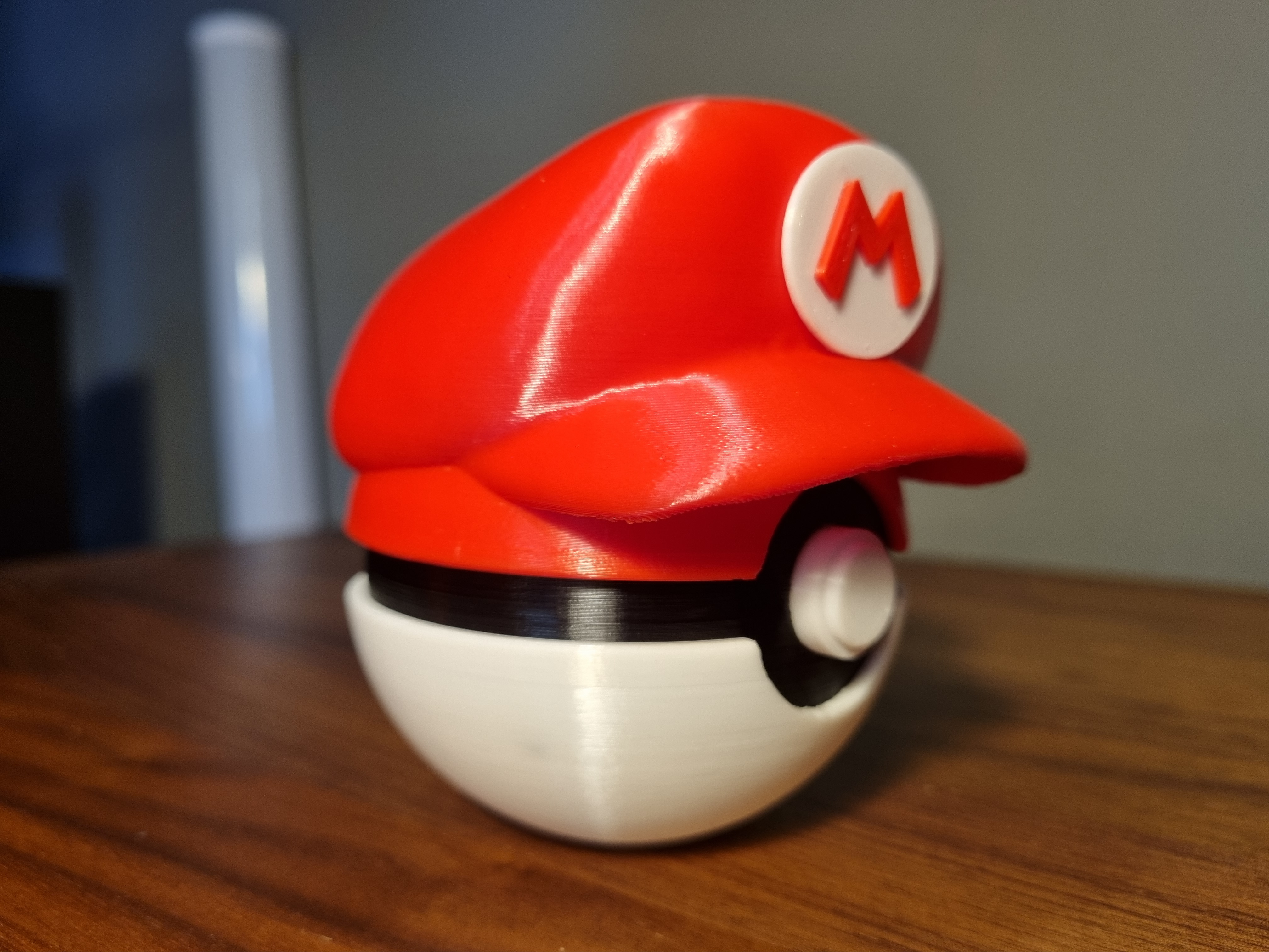 🐉 Super Mario Pokeball・ STL File for ・Cults