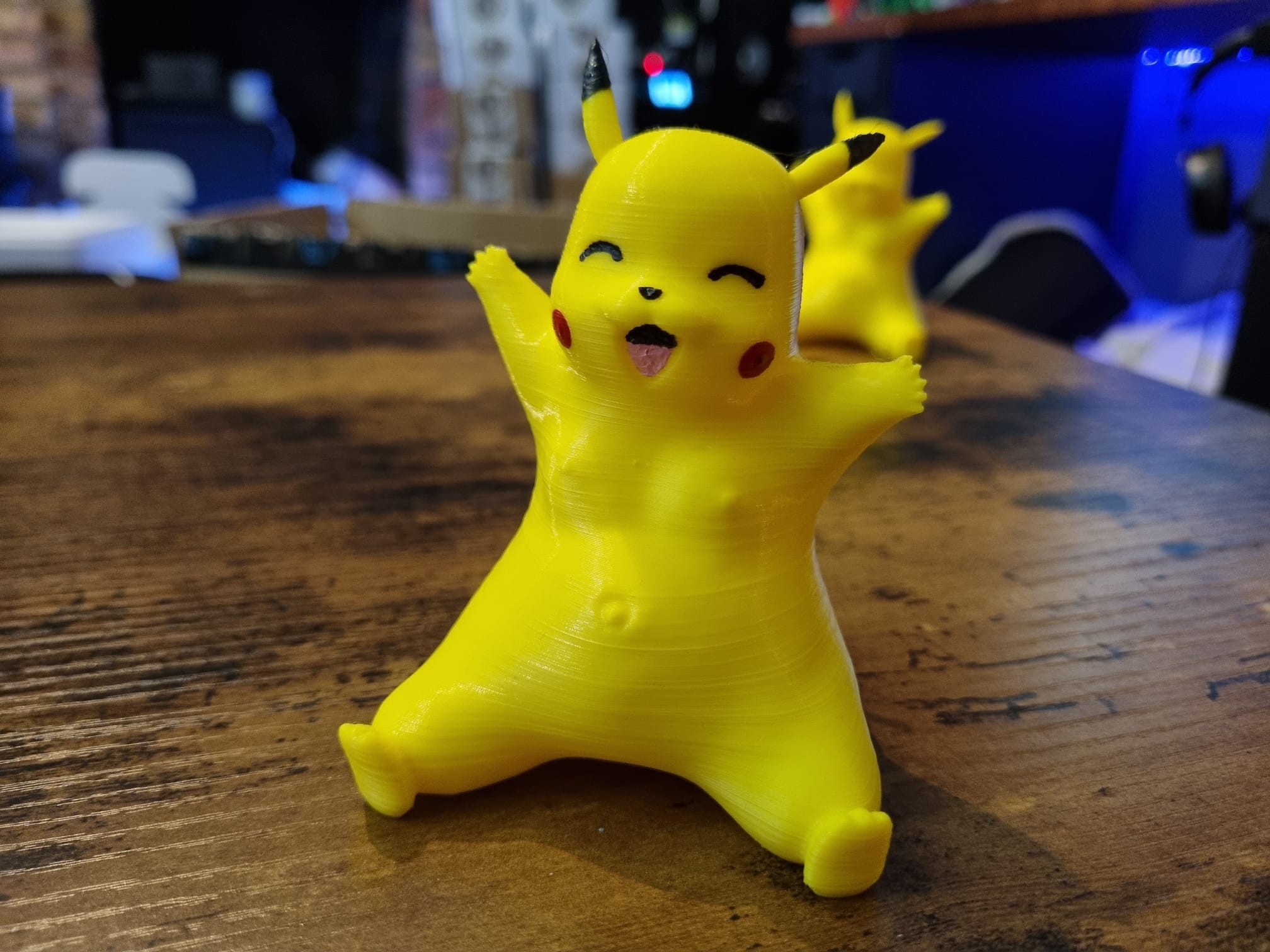 STL file Thicc-achu (Fat Pikachu) 🐉・3D printable model to download・Cults