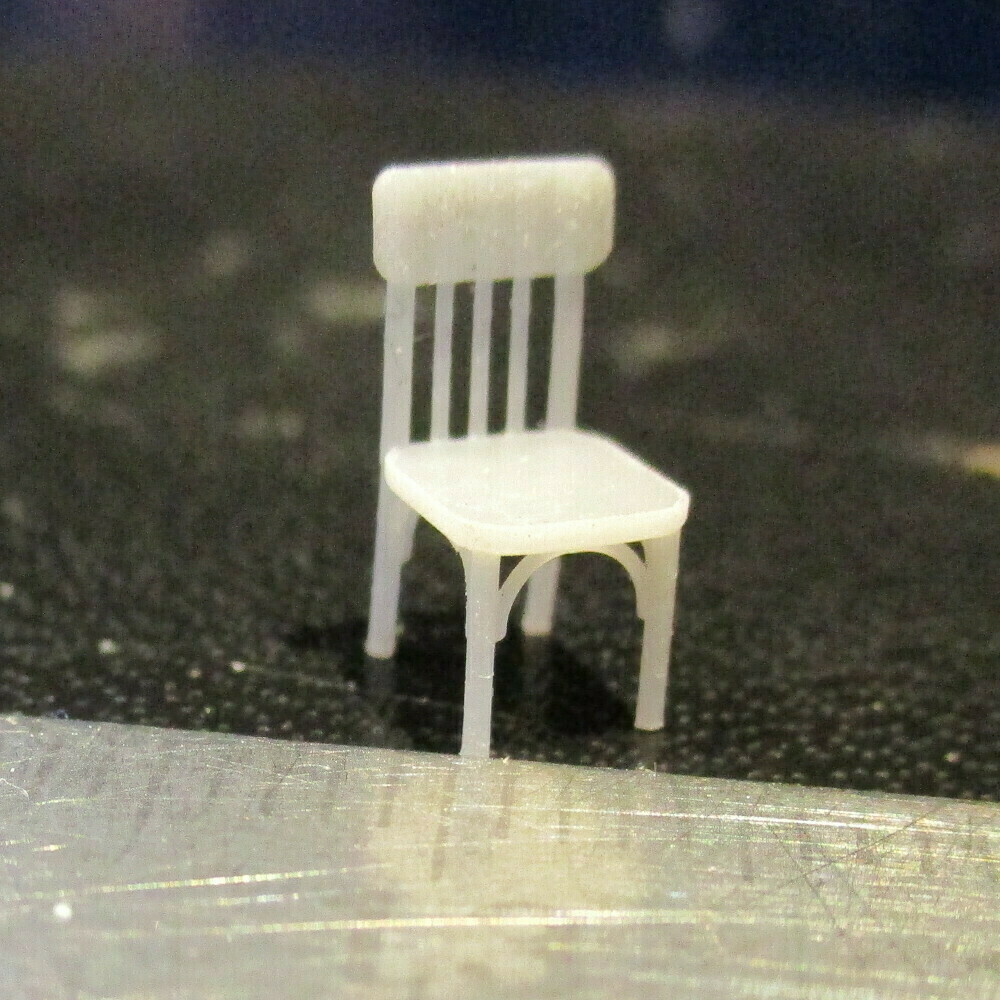 Free STL file Miniature office chair H0 🏢 ・3D printer design to ...